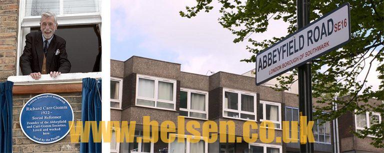 Richard Carr-Gomm - Bergen Belsen Concentration Camp