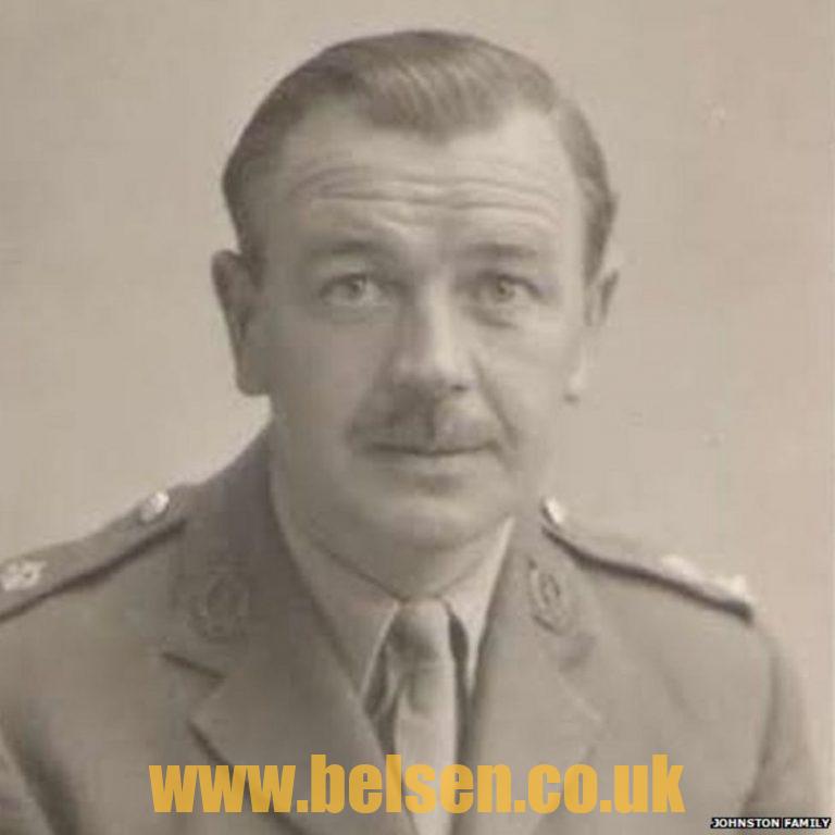 Maj Gen James Johnston - Bergen Belsen Concentration Camp